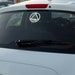 AA Circle & Triangle Vinyl Decal, Vehicle Lettering for Alcoholics ...