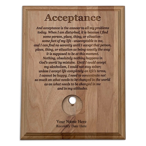 Aa Acceptance Sign - Etsy