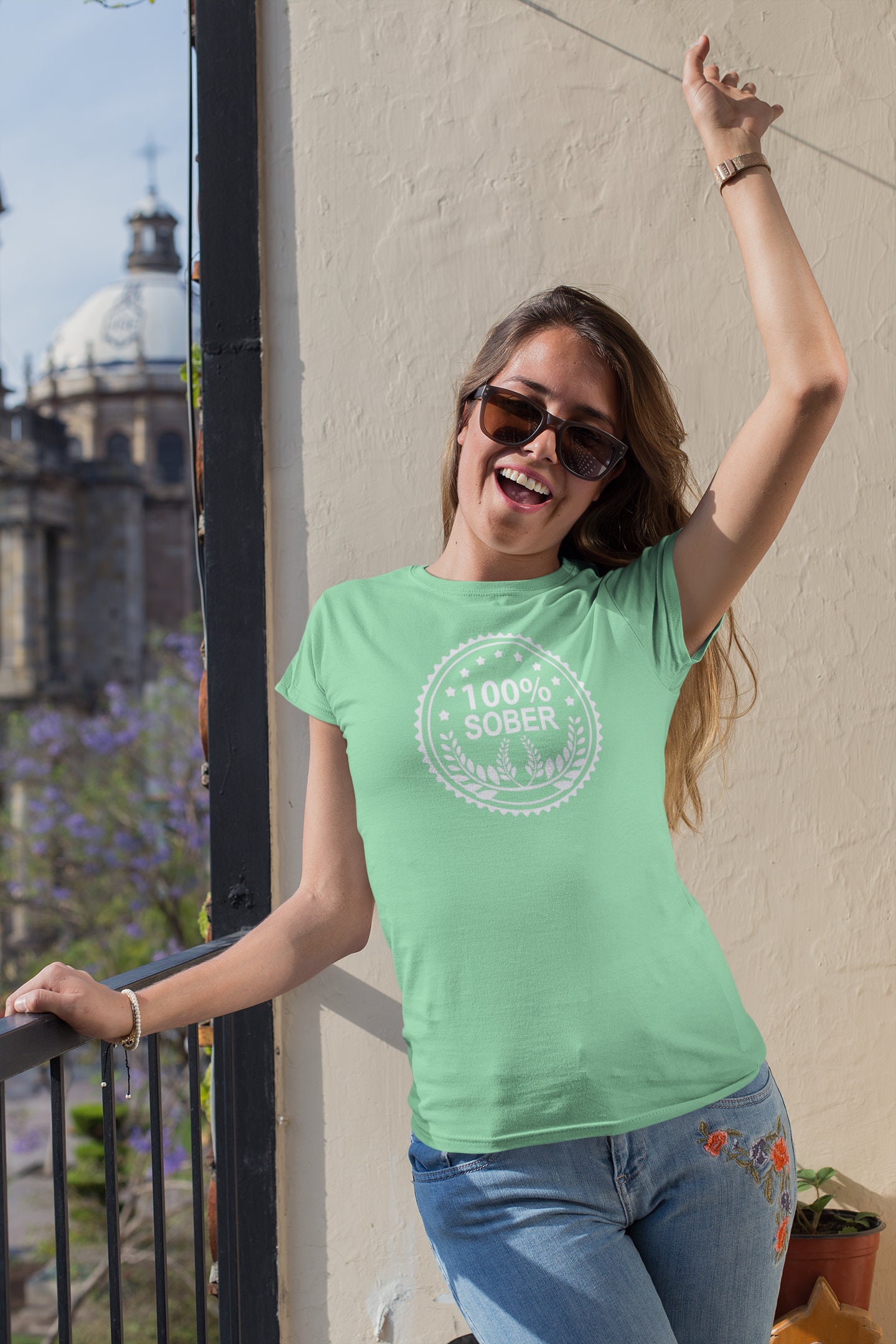 100 Percent Sober, 12 Step Recovery T-shirts for Men and Women in AA ...