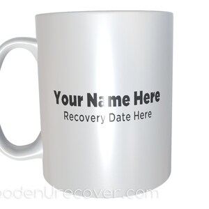 Personalized AA Recovery Slogans Coffee Mugs, but for the Grace of God ...