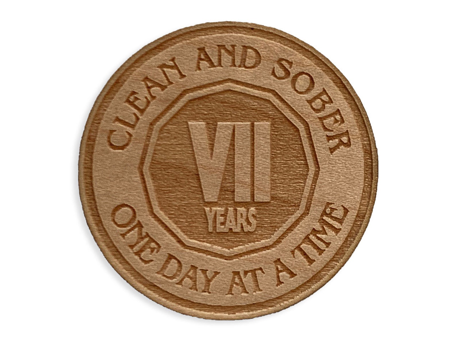 Personalized Recovery Celebration Medallion Clean and Sober - Etsy