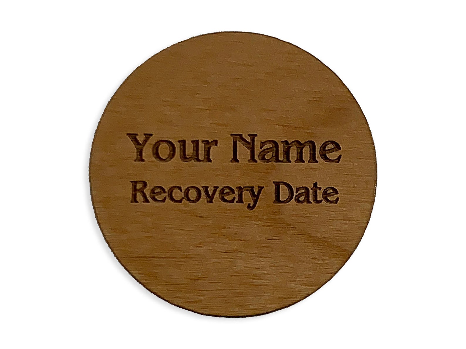 Personalized Celebrating Recovery Birthday Token Recovery - Etsy