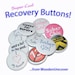 Alcoholics Anonymous Symbol Pinback Button / AA Circle Triangle ...
