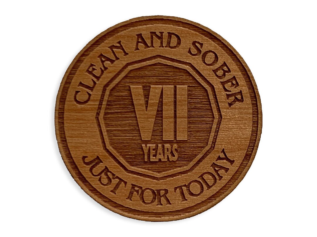 Personalized Recovery Milestone Anniversary Token, Clean and Sober Coin ...
