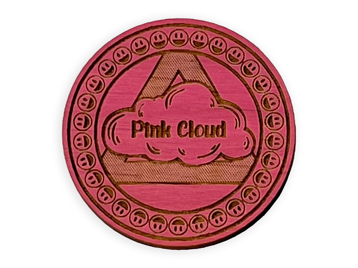 Pink Cloud Chips AA Alcoholics Anonymous Funny Gift Double - Etsy