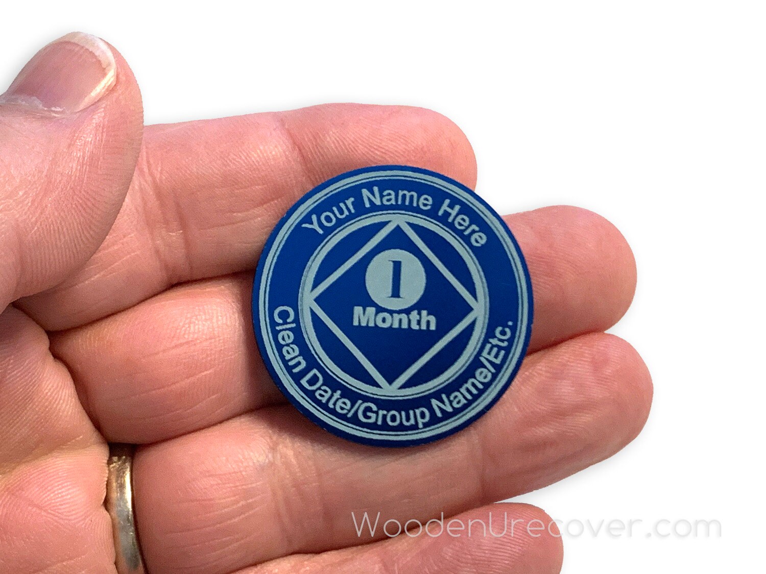 Personalized NA Month Anniversary Token Narcotics Anonymous - Etsy