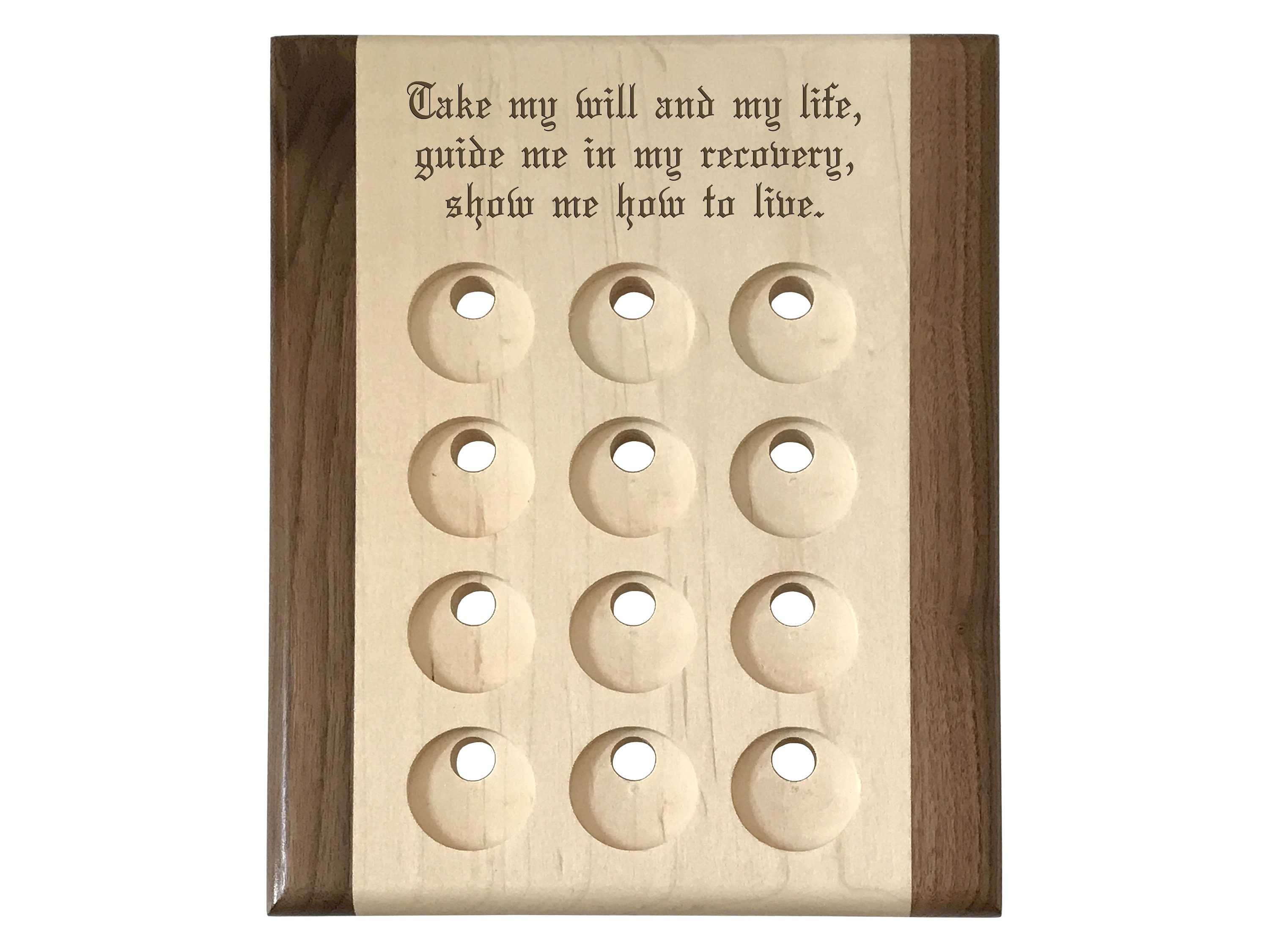 Home & Living Home Décor Personalized 20 Coin Display Laser Engraved ...