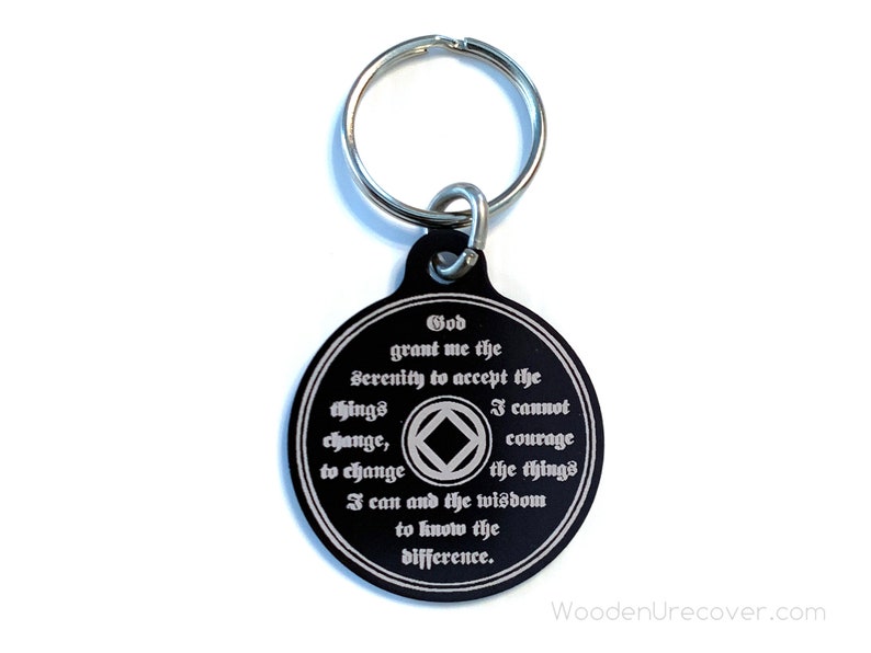 NA Key Tag Narcotics Anonymous Anodized Aluminum Key Chain | Etsy