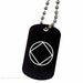 NA Birthday Dog Tag, Narcotics Anonymous Dog Tag With Serenity Prayer ...