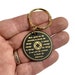 Narcotics Anonymous Key Tag, Personalized Brass NA Birthday Key Chain ...