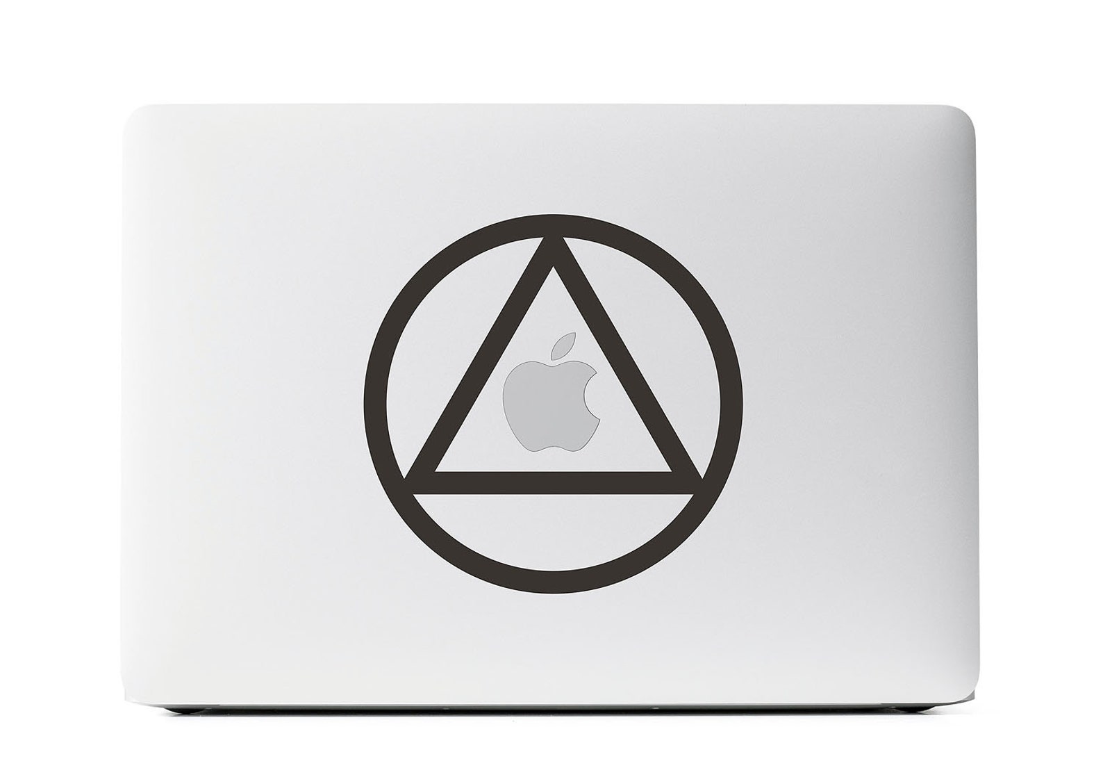 AA Circle & Triangle Vinyl Decal, Vehicle Lettering for Alcoholics ...