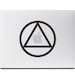 AA Circle & Triangle Vinyl Decal Vehicle Lettering for - Etsy