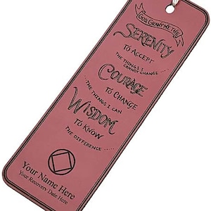 Personalized NA Bookmark - Narcotics Anonymous Basic Text Book-marks ...