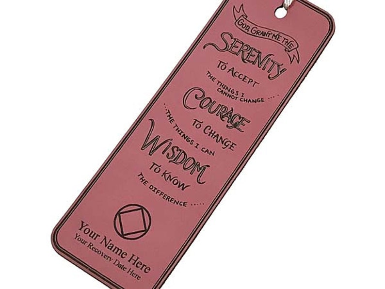 Personalized NA Bookmark Narcotics Anonymous Basic Text - Etsy Australia