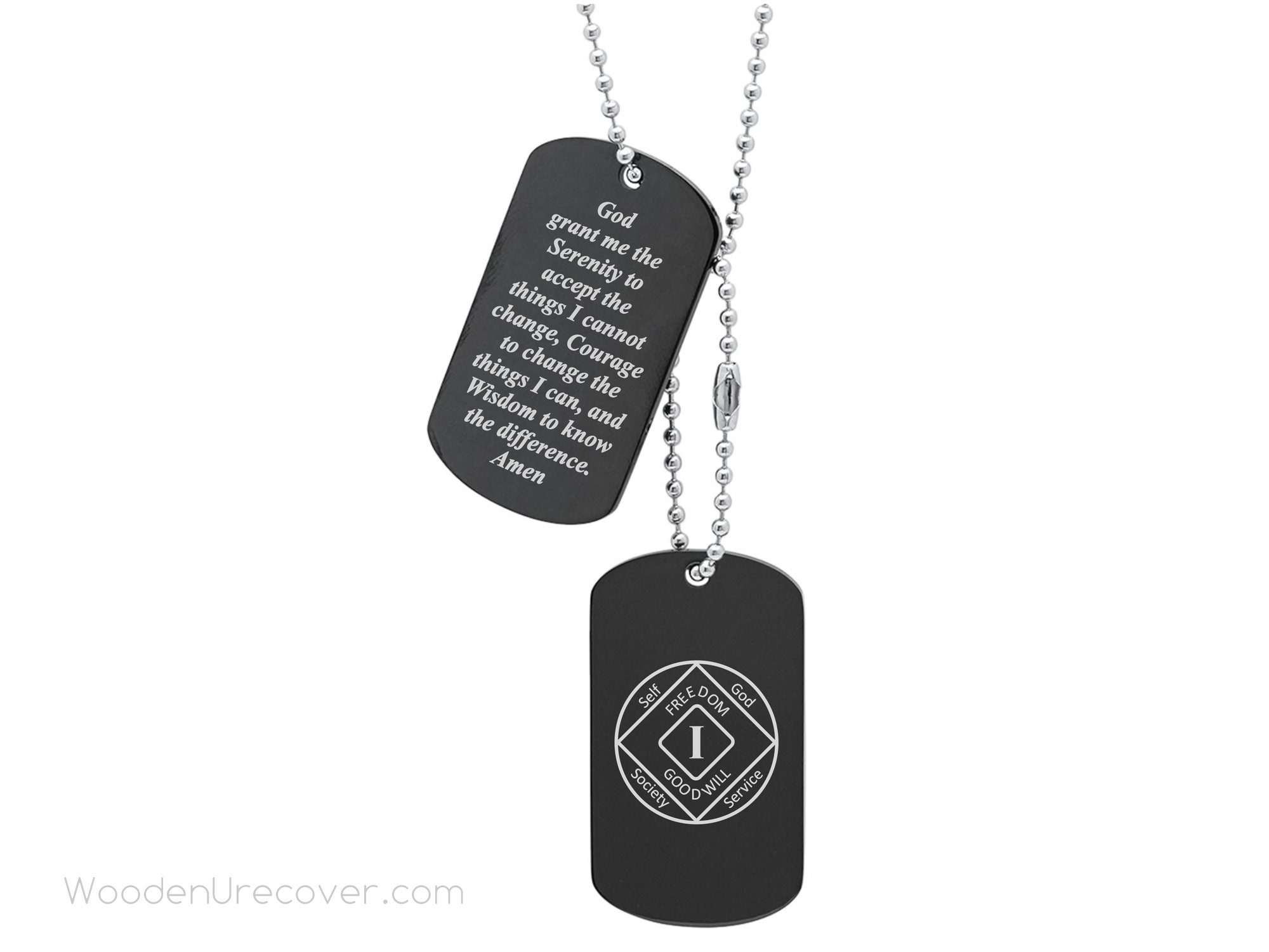 NA Birthday Dog Tag Narcotics Anonymous Token Design Dog Tag - Etsy