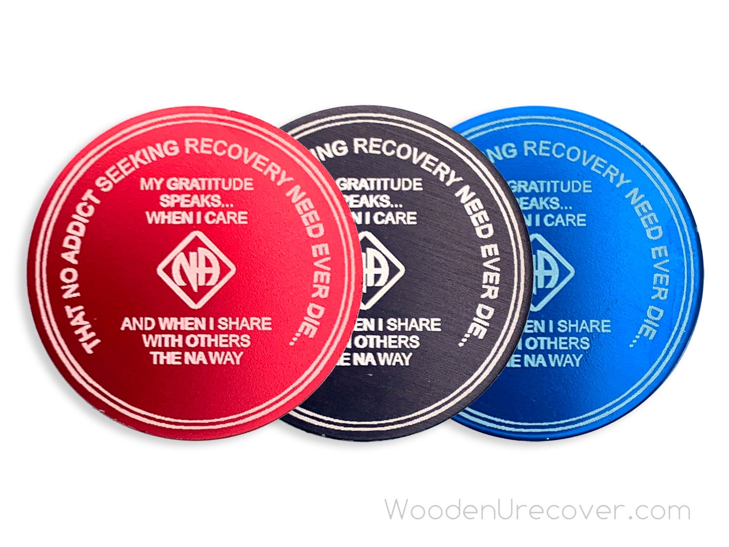 Personalized NA Anniversary Token Narcotics Anonymous | Etsy