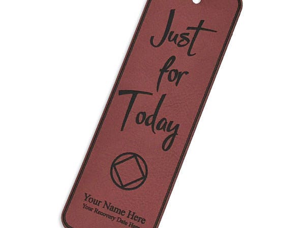 Personalized NA Bookmark Narcotics Anonymous Basic Text - Etsy