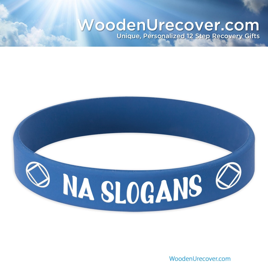 Custom NA Slogans Wristbands | Personalized Silicone Rubber Bracelets ...