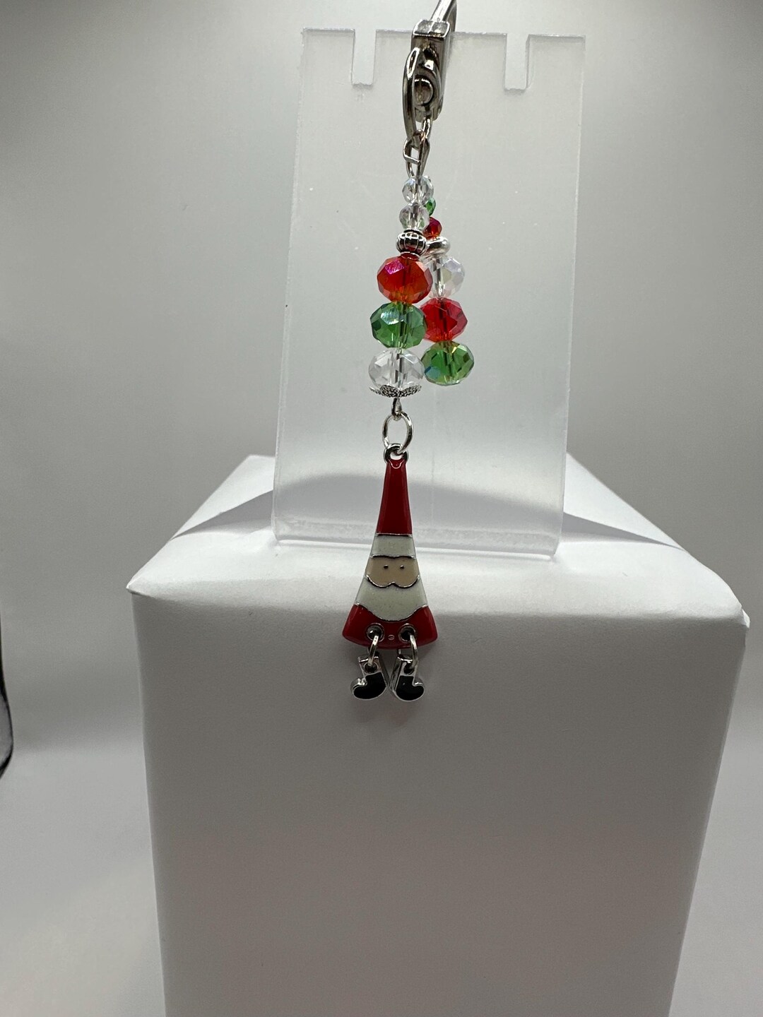 Holiday Charm - Christmas Santa - Etsy