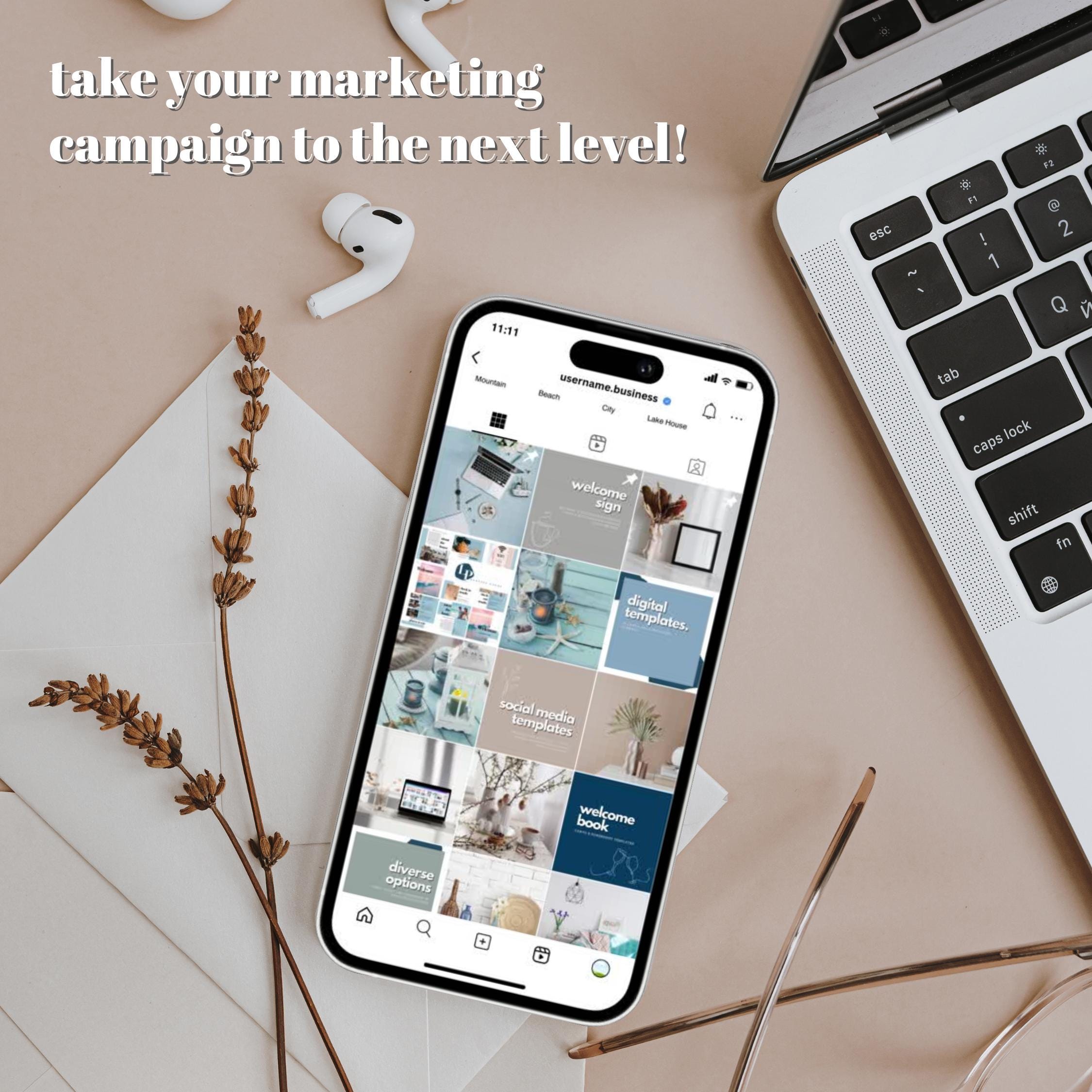 Instagram Scrolling Video Mockup for Social Media Engagement iPhone ...