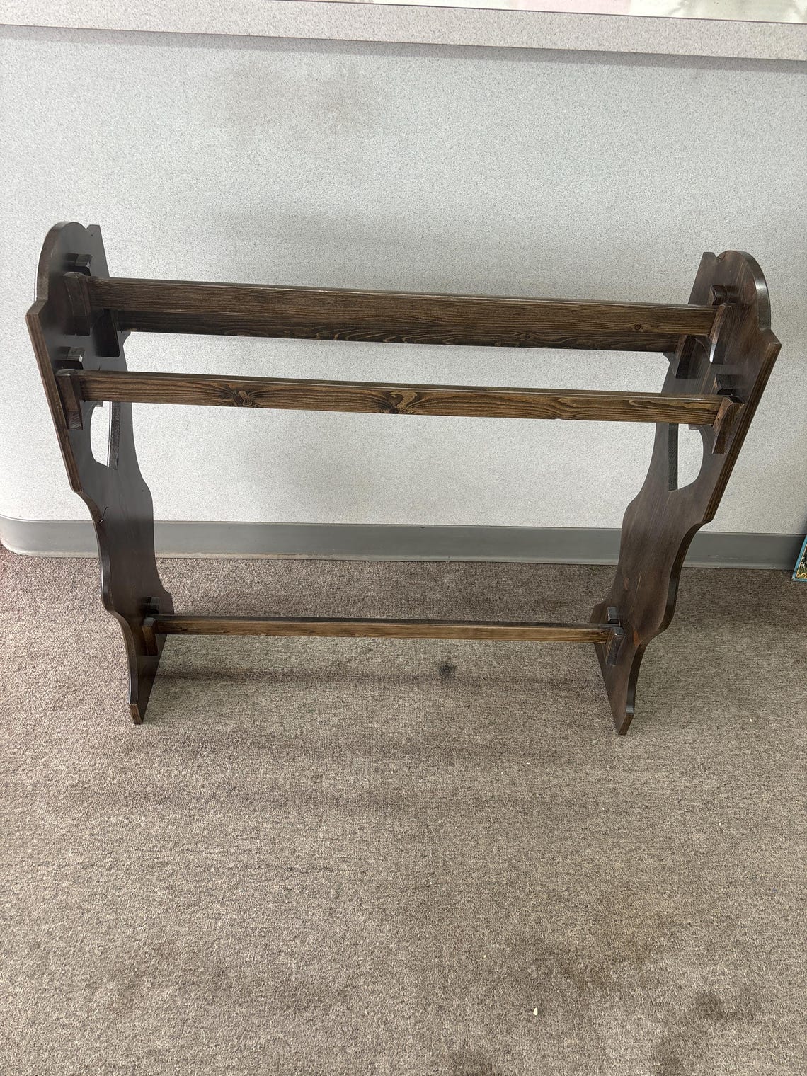 Handmade Quilt Rack, Blanket Storage Rack - Etsy