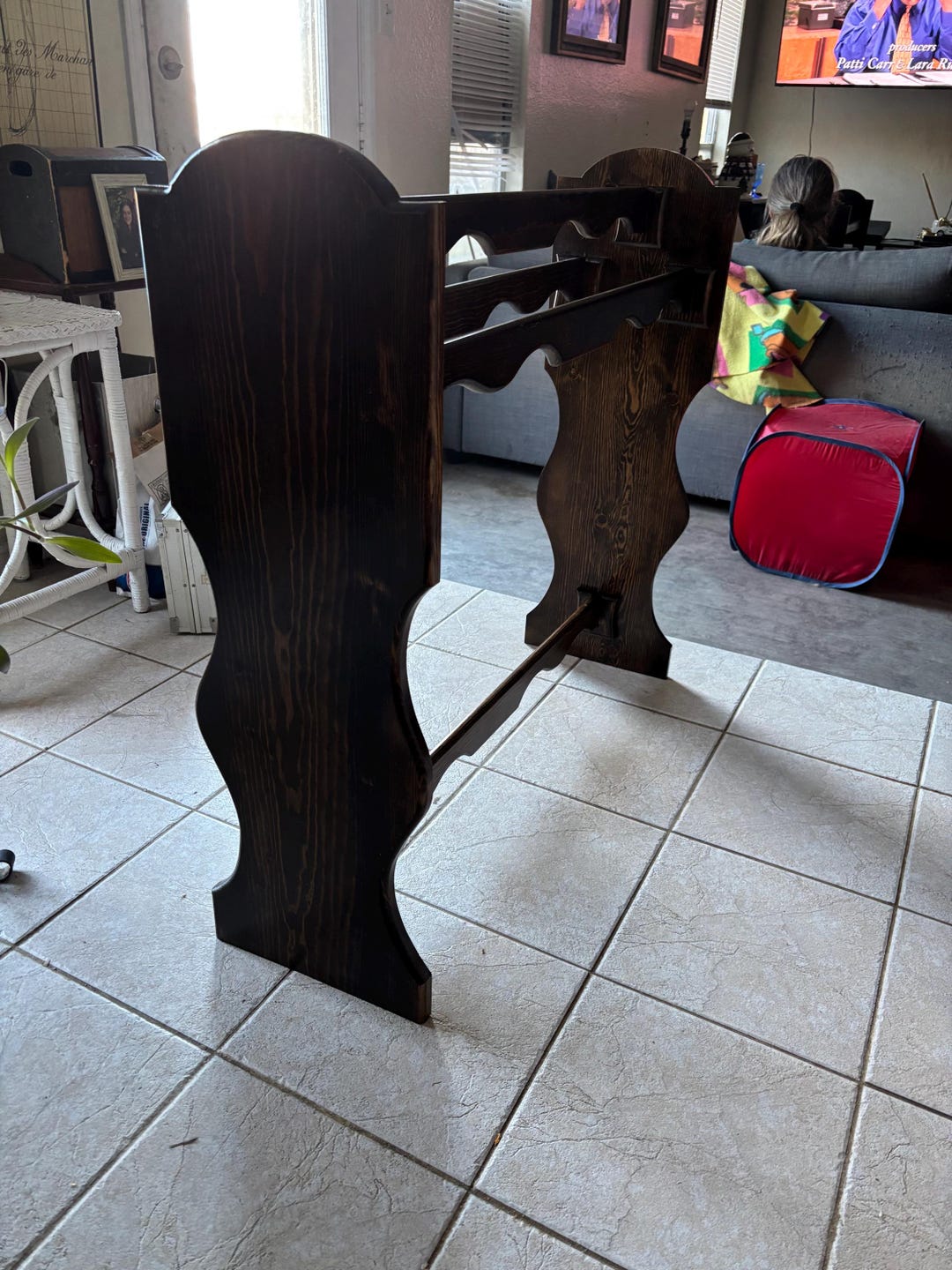 Handmade Quilt Rack, Blanket Storage Rack - Etsy