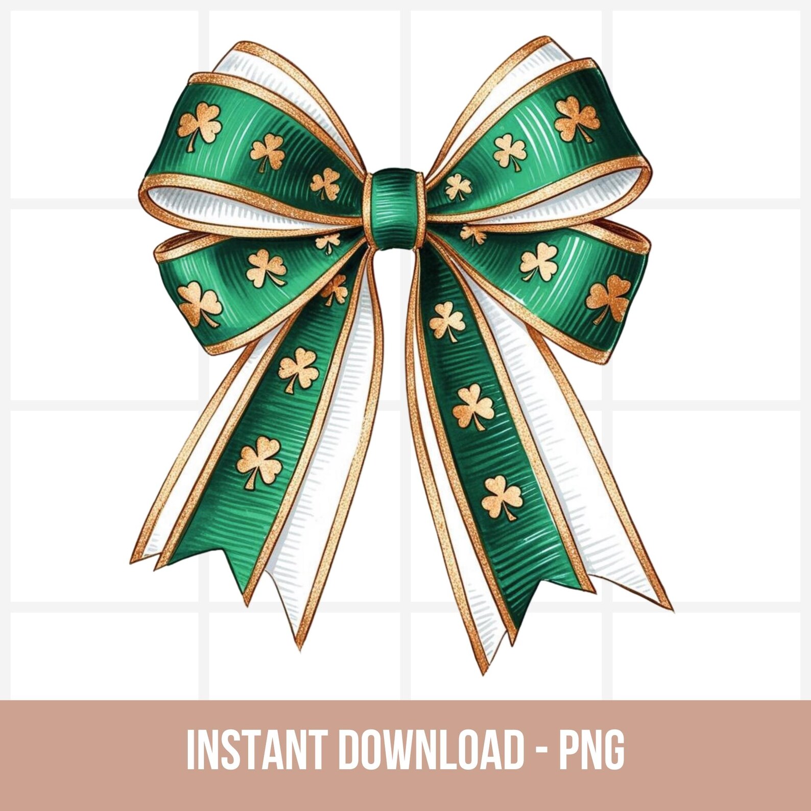 St Patricks Day PNG, Bow Png, Lucky Png, St. Patrick's Day Clipart ...