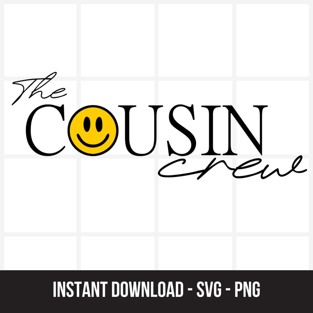 Cousin Crew Svg, Cousin Svg, Family Svg, Boys Svg, Girls Svg, Cousin ...