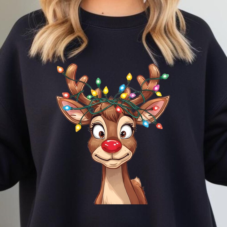 Funny Rudolph PNG, Rudolph the Red-nosed Reindeer, Cute Holiday Clipart ...