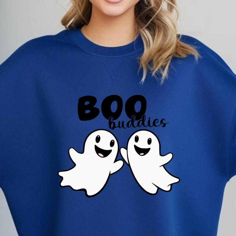 BOO Buddies SVG, PNG, Cute Ghost Halloween Design for Kids Shirts ...