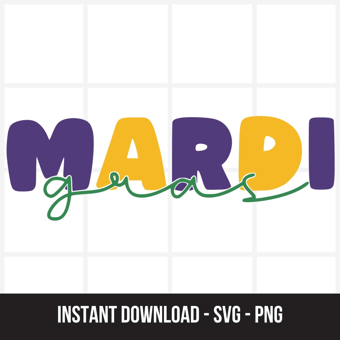 Mardi Gras Svg, Mardi Gras Carnival Svg, Fat Tuesday Svg, New Orleans ...