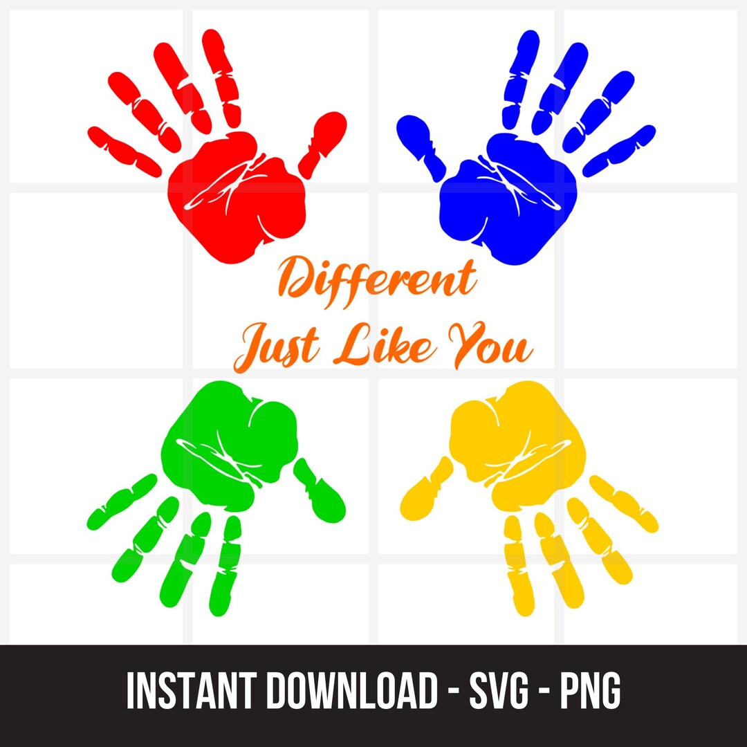 Autism Awareness SVG, Autism SVG, Different Just Like You, Autism ...