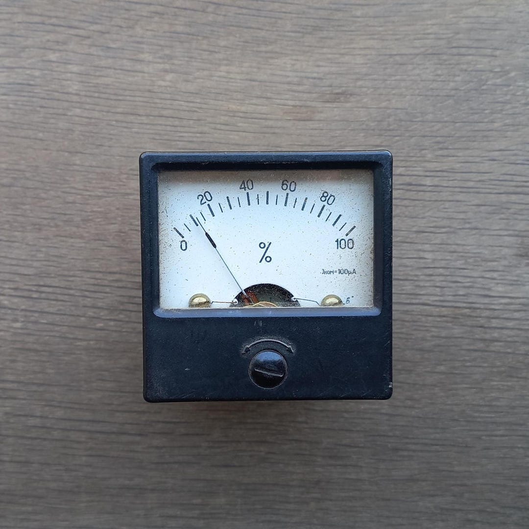 Vintage Soviet Electrical Measuring Combination Instrument Multimeter ...