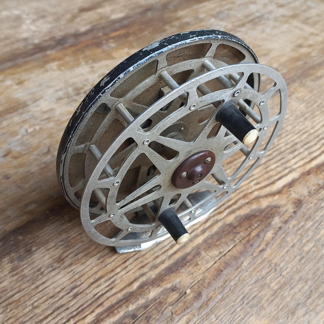 1970s Soviet Fishing Reel, Vintage Fly Fishing Reel Spinning, USSR ...