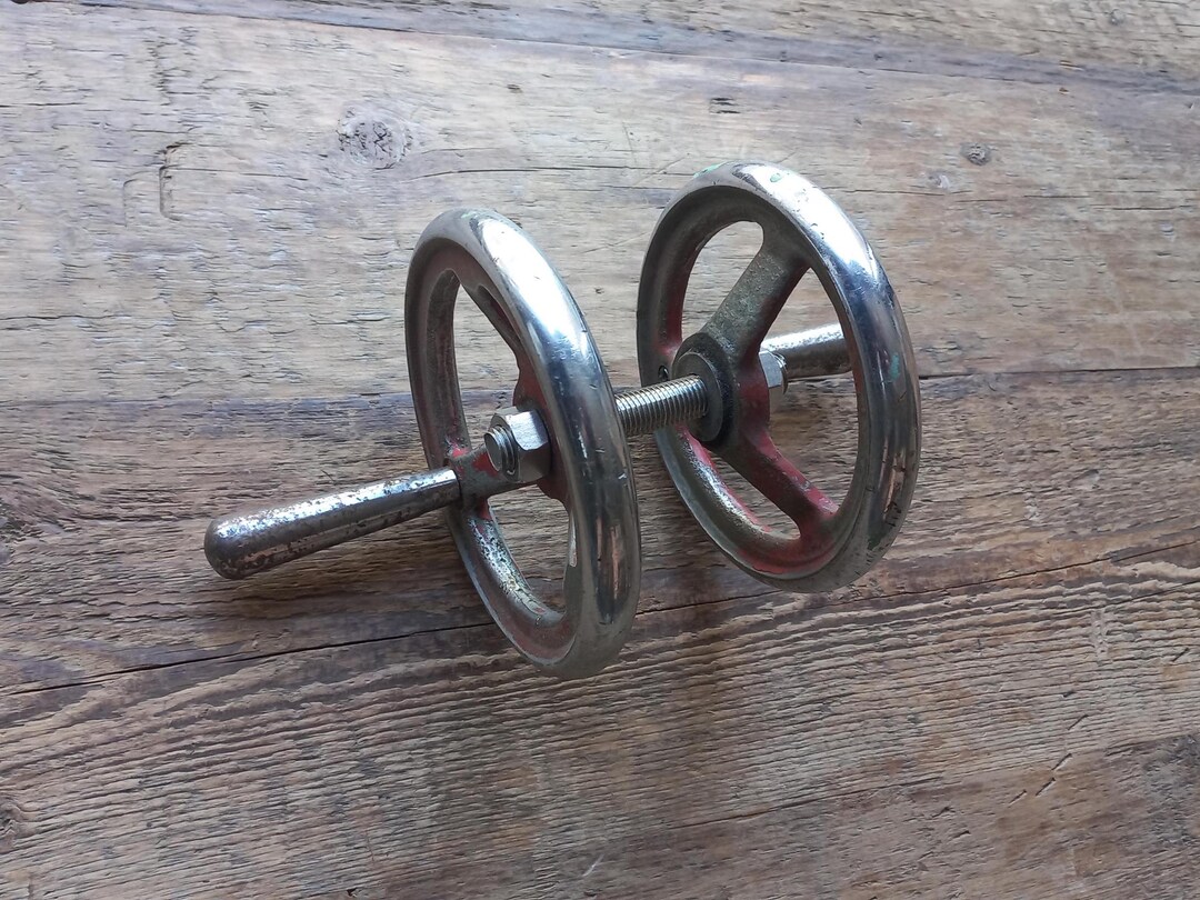 Vintage 6" Rusty Flywheel Industrial Factory Salvage Cast Iron Wheel ...