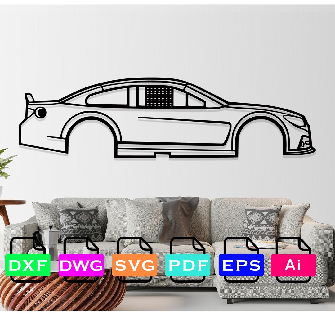 Nascar Car Laser Cut Dxf Files, Vector Files, Laser Cutting Files, DXF ...