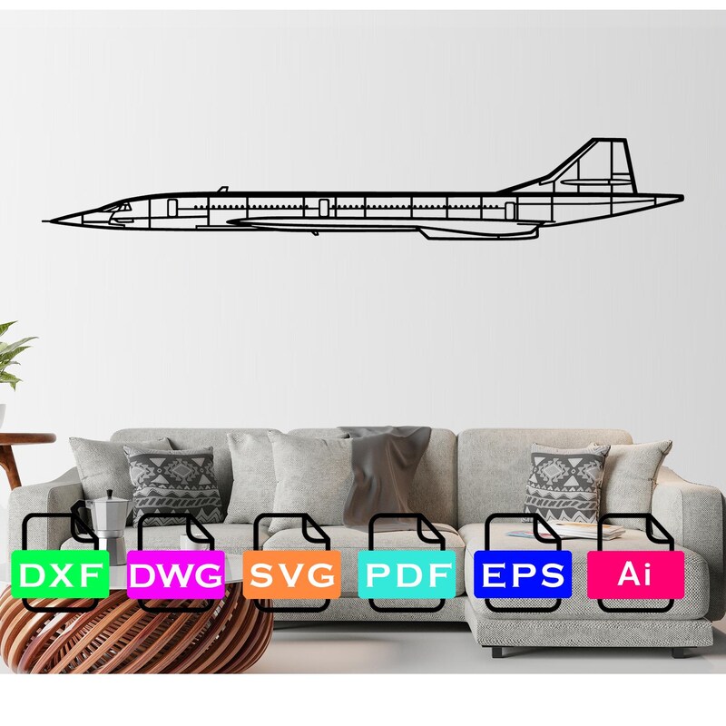Metal Concorde - Etsy