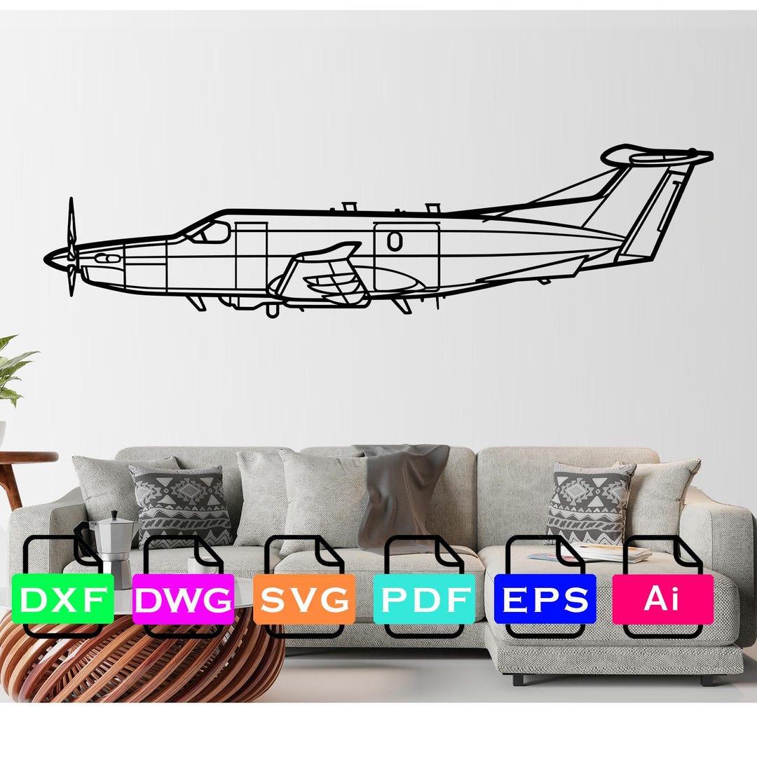 U 28A Draco Airplane Laser Cut Dxf Files, Vector Files, Laser Cutting ...