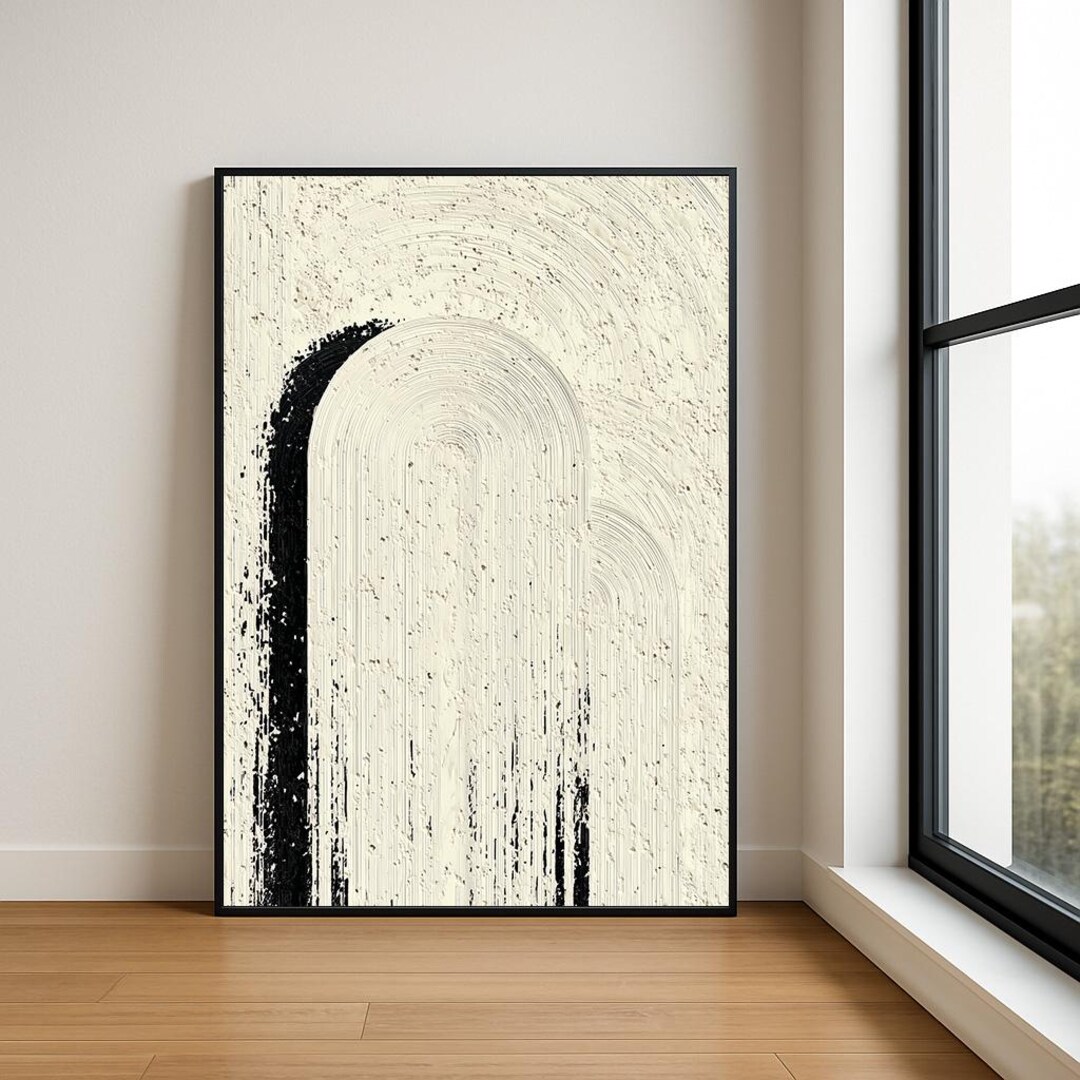 High Resolution Arch Abstract Oil Painting - Etsy