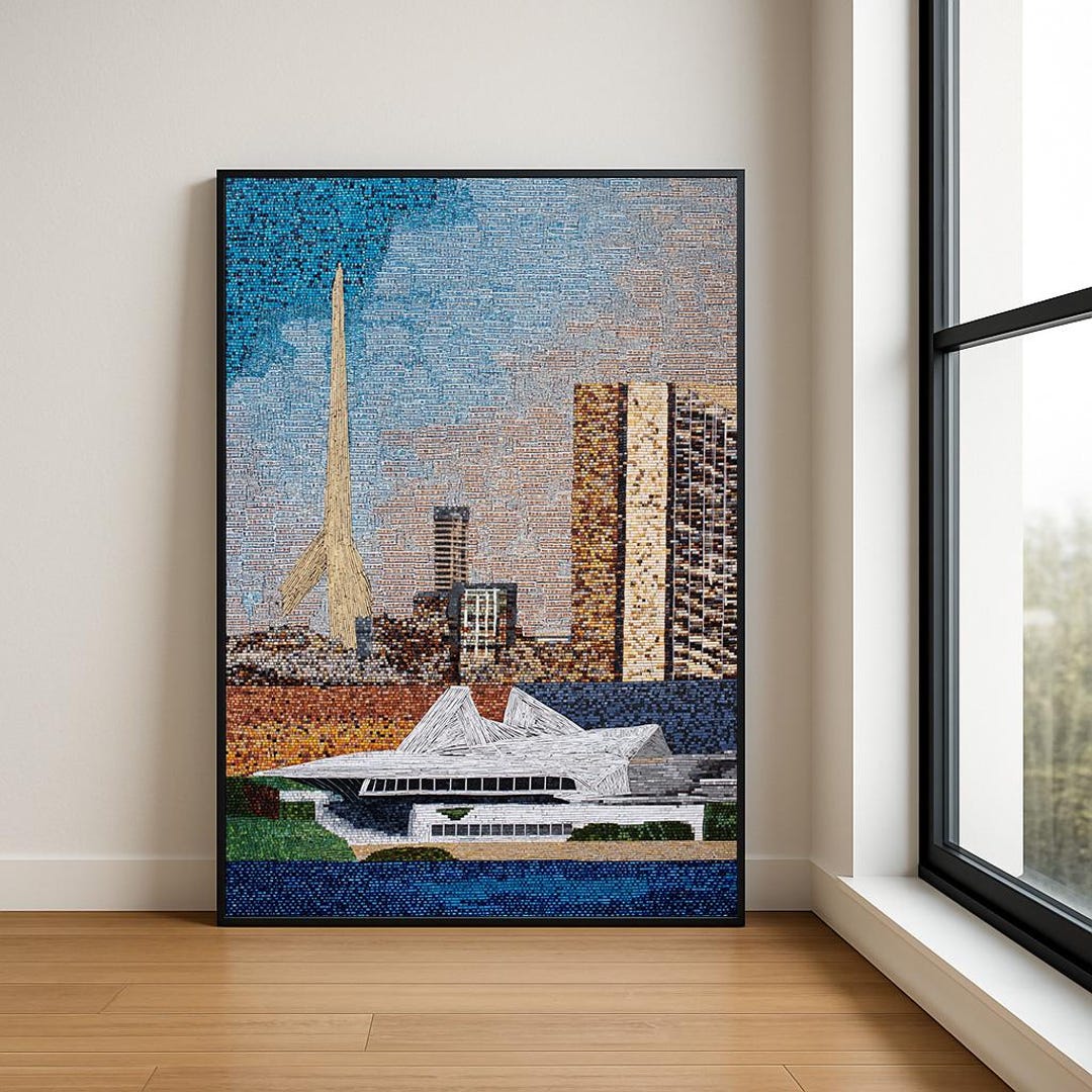 High Resolution Landmark Oil Painting - Etsy