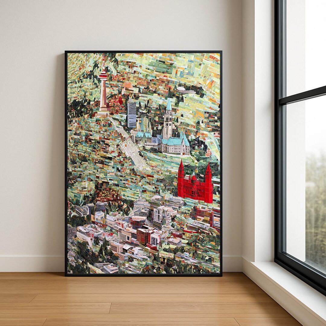 High Resolution Landmark Oil Painting - Etsy