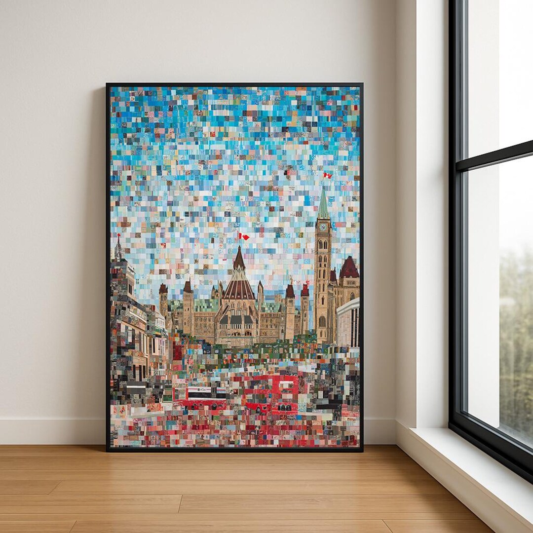 High Resolution Landmark Oil Painting - Etsy