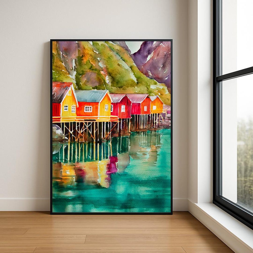 High Resolution Watercolour Wall Art - Etsy
