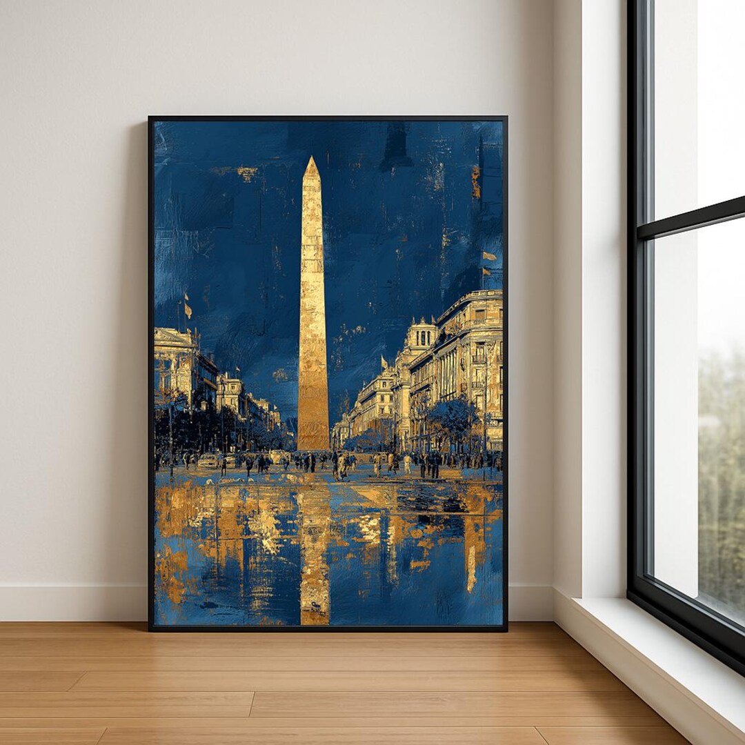 High Resolution Landmark Oil Painting - Etsy