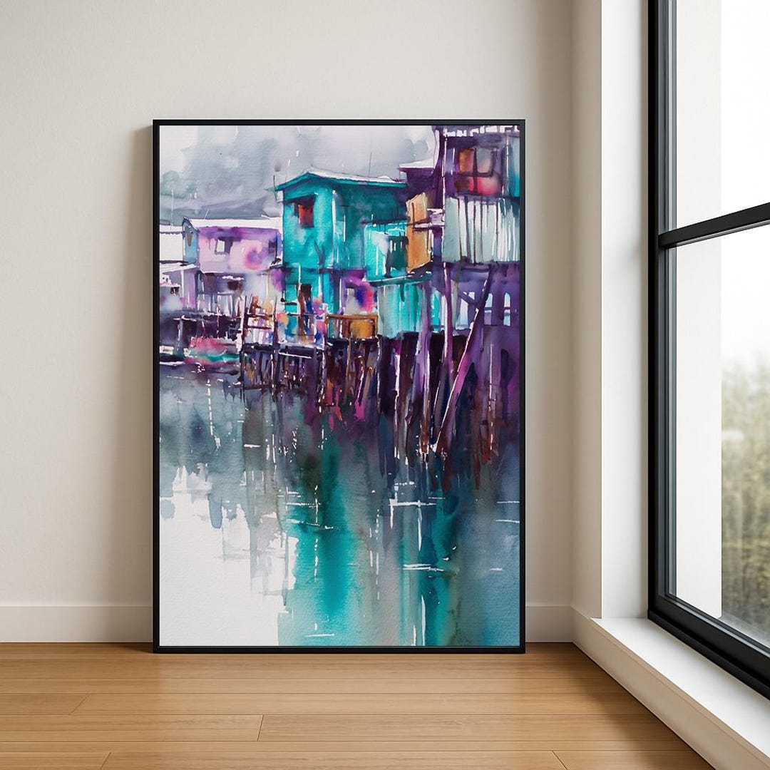 High Resolution Watercolour Wall Art - Etsy