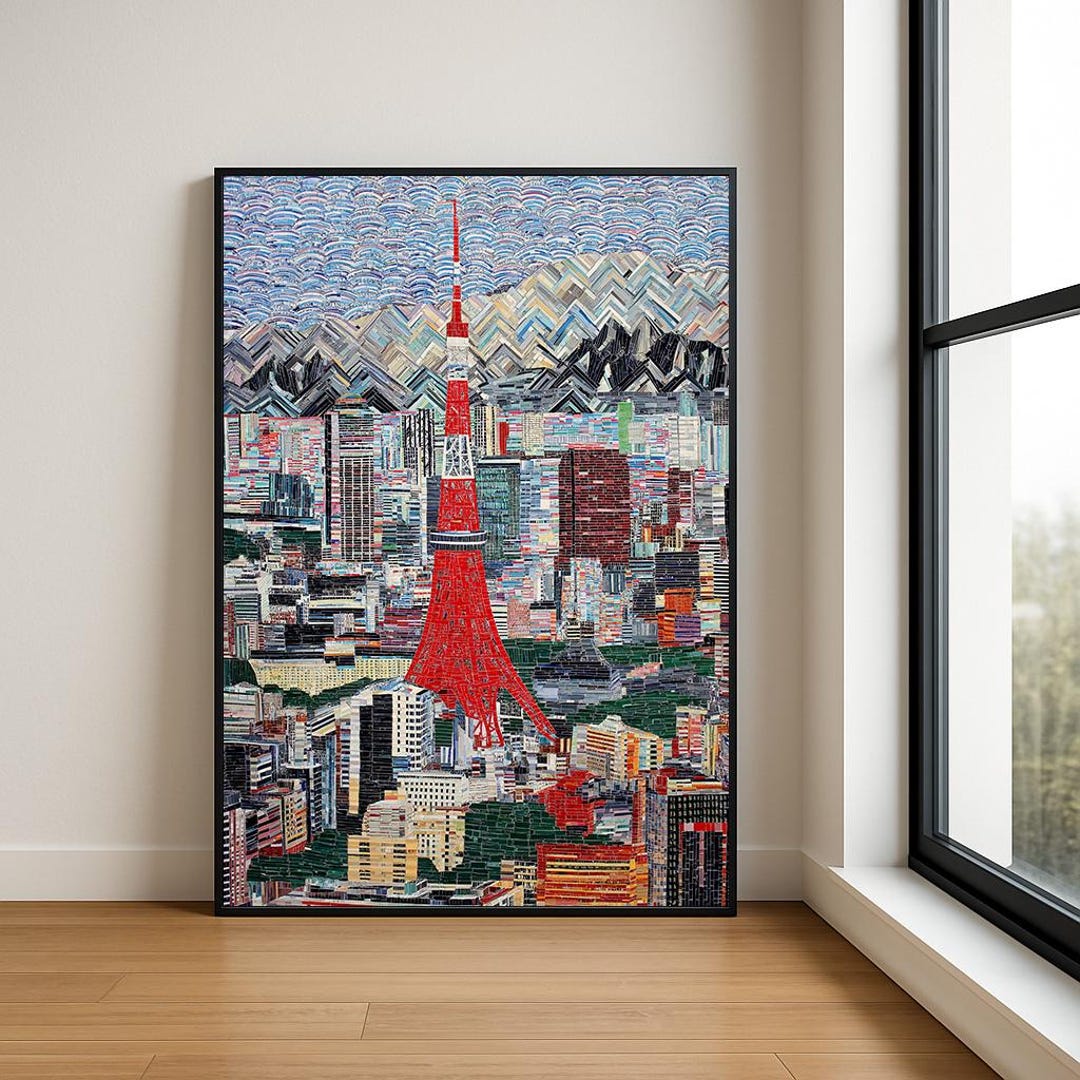 High Resolution Landmark Oil Painting - Etsy