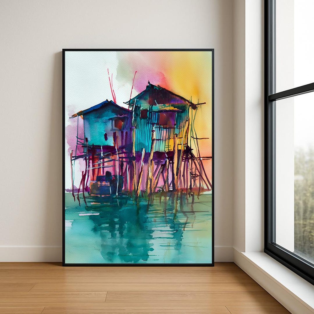 High Resolution Watercolour Wall Art - Etsy