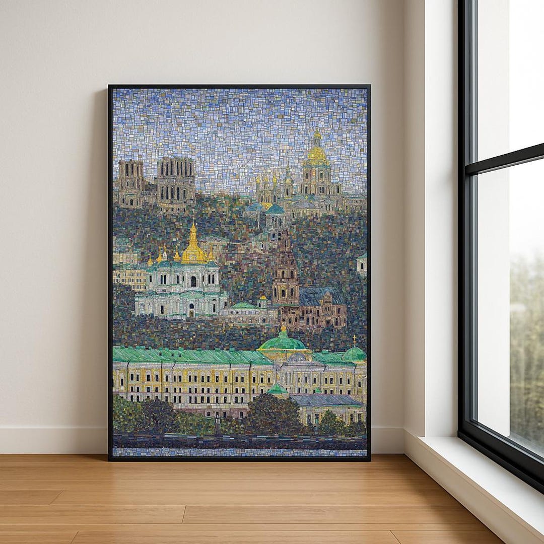 High Resolution Landmark Oil Painting - Etsy