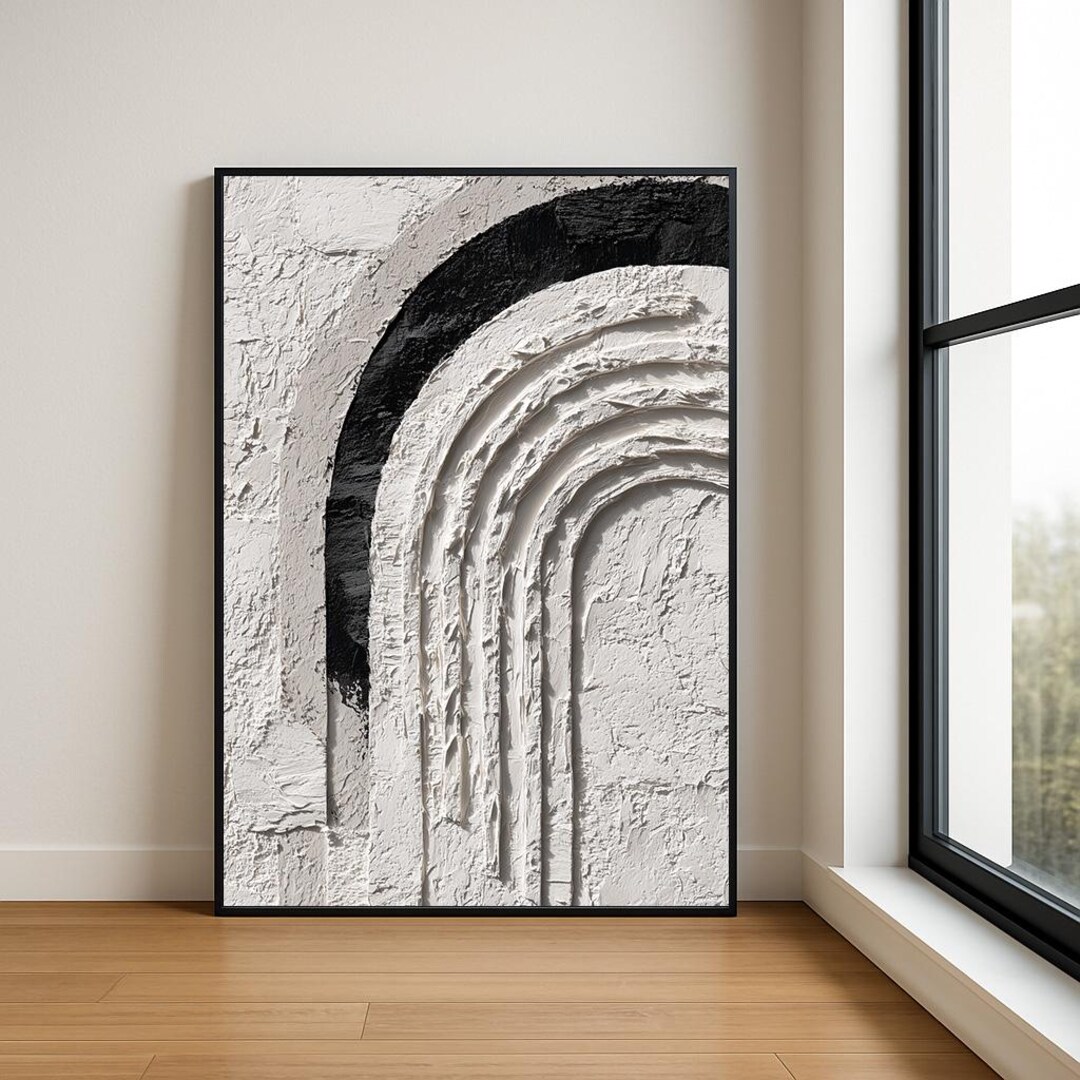 High Resolution Arch Abstract Oil Painting - Etsy