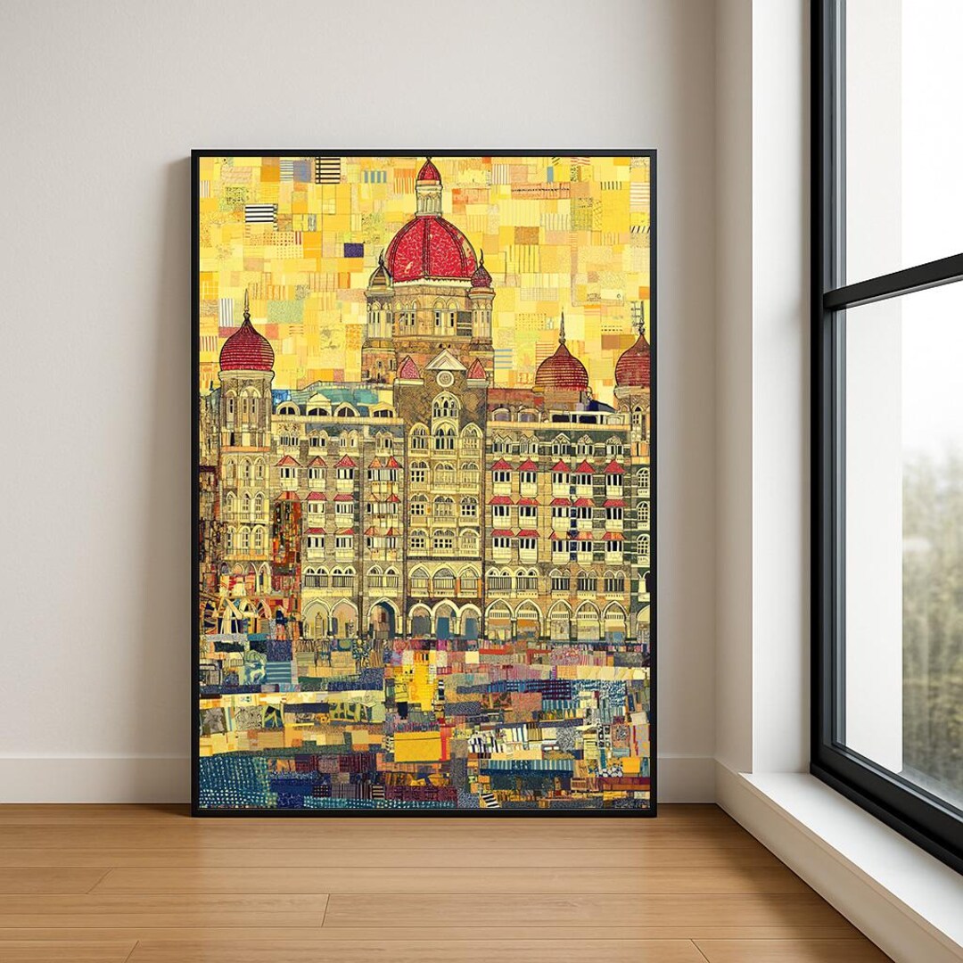 High Resolution Landmark Oil Painting - Etsy